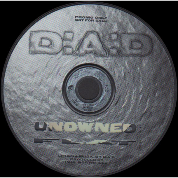 Unowned - Original 1995 Danish EMI-Medley label 2-track Promotional ...