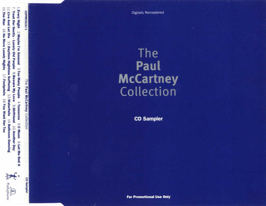 The Paul McCartney Collection CD Sampler - All Products - Sound Station