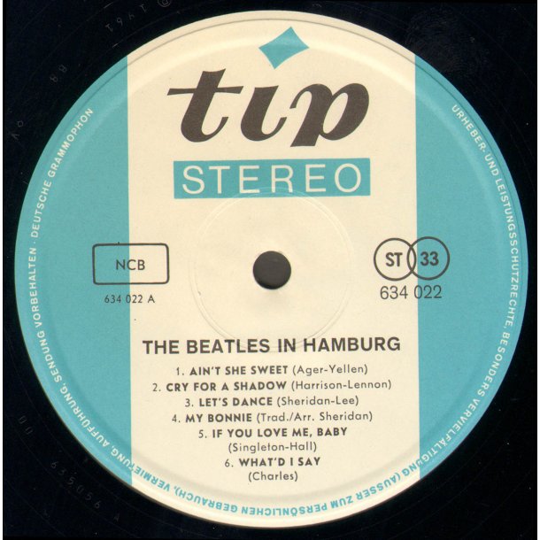 The Beatles In Hamburg - Original Swedish Vinyl Issue - All Products - Sound Station