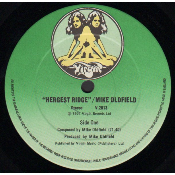 Hergest Ridge - UK Green 'Twin Virgins' Labels Issue - All Products ...