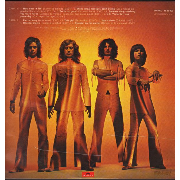 Slade In Flame - Original Spanish Vinyl LP - All Products - Sound Station