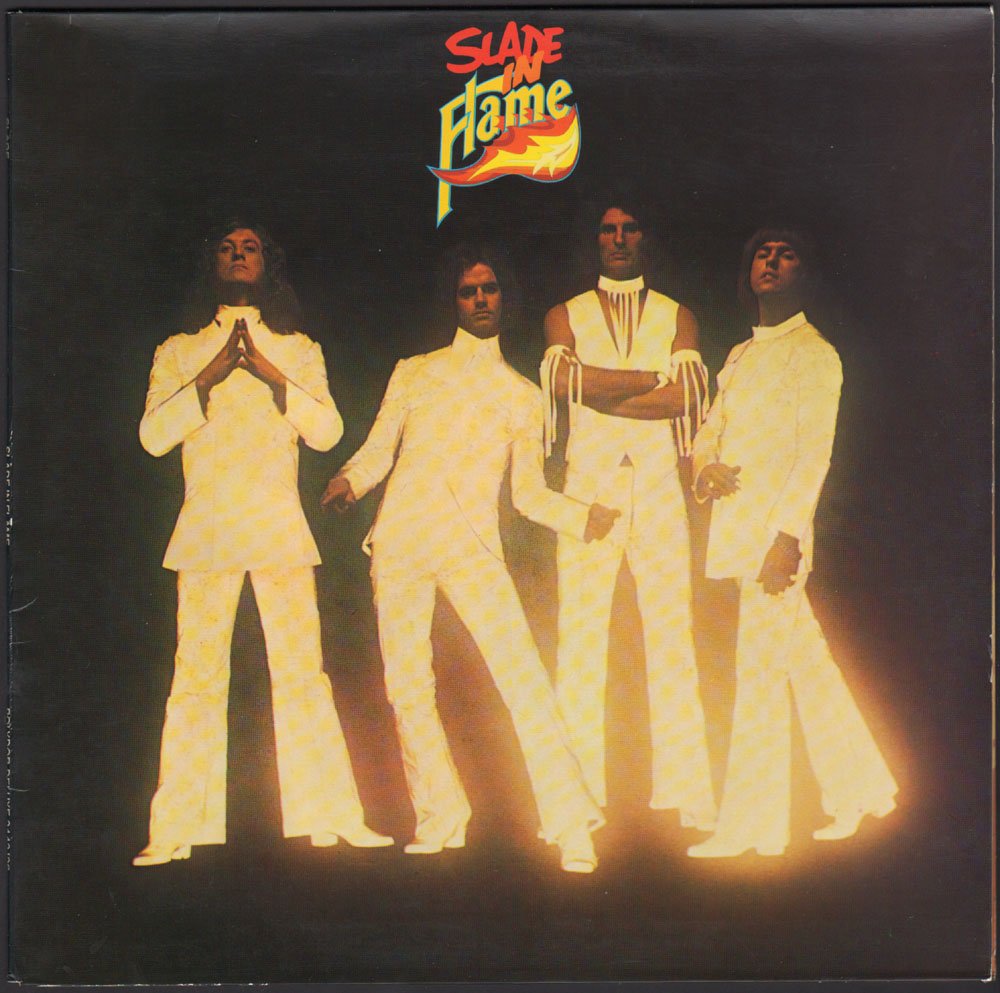 Slade In Flame - Original Scandinavian 10-track vinyl LP - All Products ...
