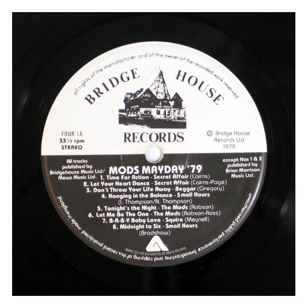Mods Mayday '79 - Original 1979 UK Bridge House 15-track LP - All ...