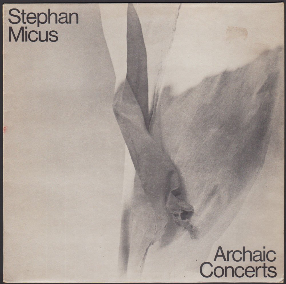 Archaic Concerts - Original 1976 UK Virgin label 2-track LP - All ...