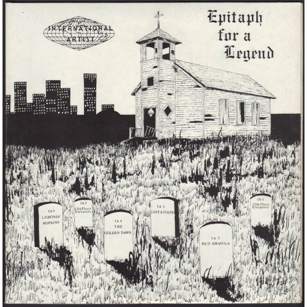 Epitaph For A Legend - Original 1980 US International Artists label 27 ...