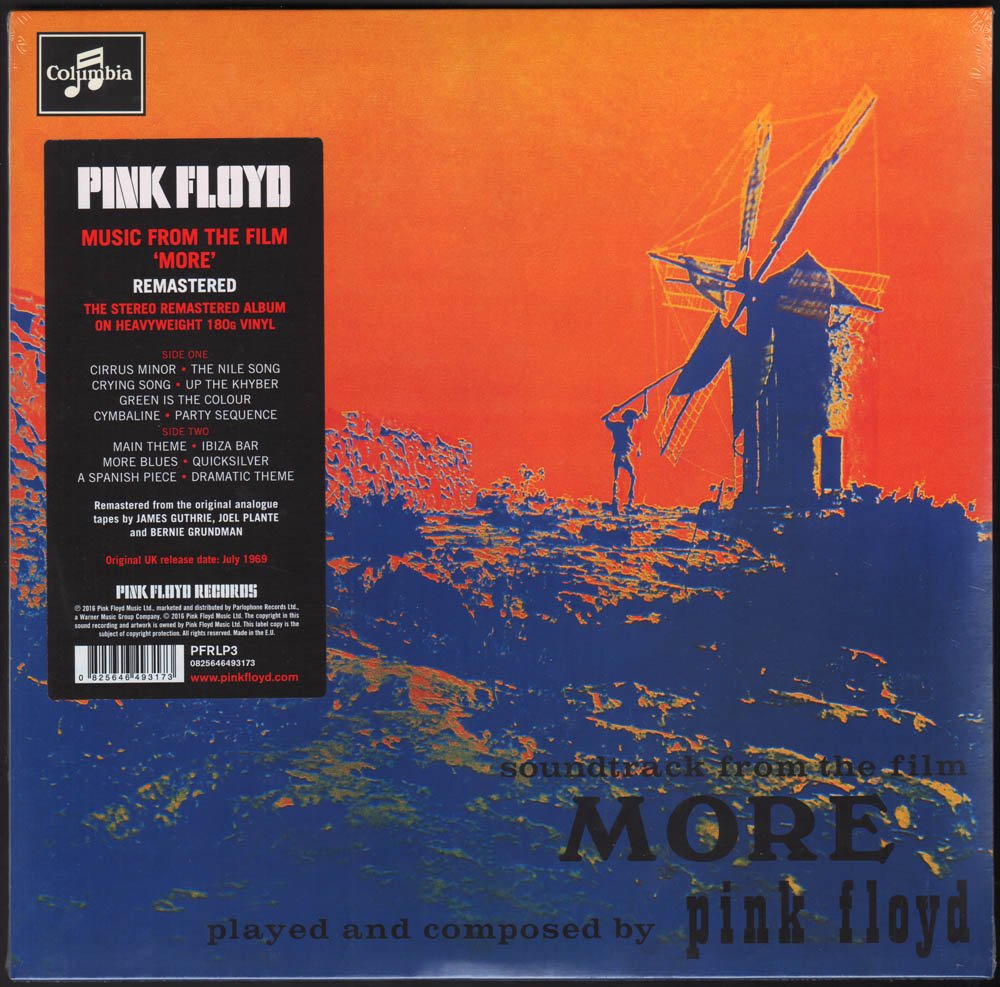 More - Music From The Film - 2016 European Pink Floyd label Remastered ...