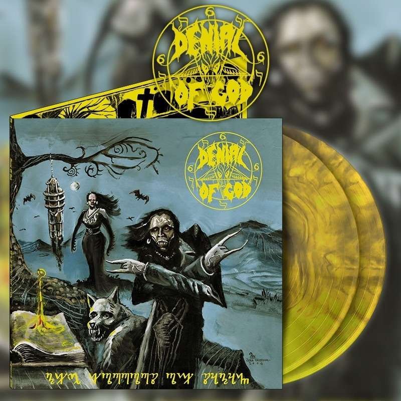 The Horrors Of Satan - 2020 French Osmose label repress marbled yellow ...