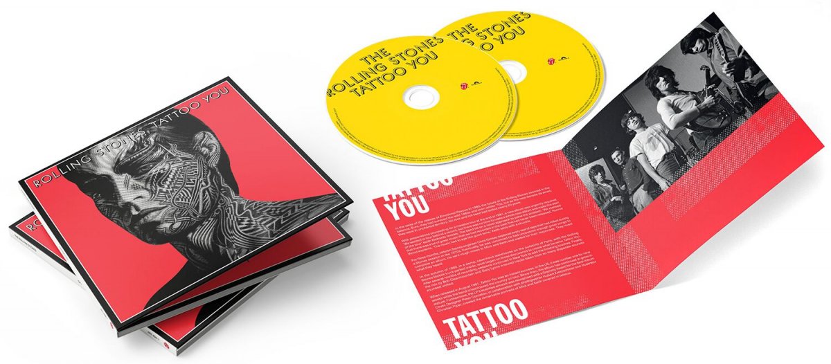 Tattoo You - 2021 UMG label 40th Anniversary Deluxe 2CD - All Products ...