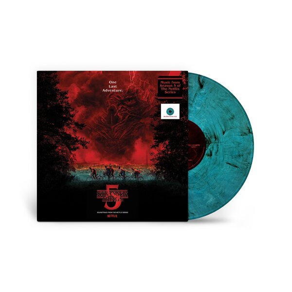 Stranger Things 5 - 2026 EU Legacy label Sea Blue Vinyl 14-track LP ...