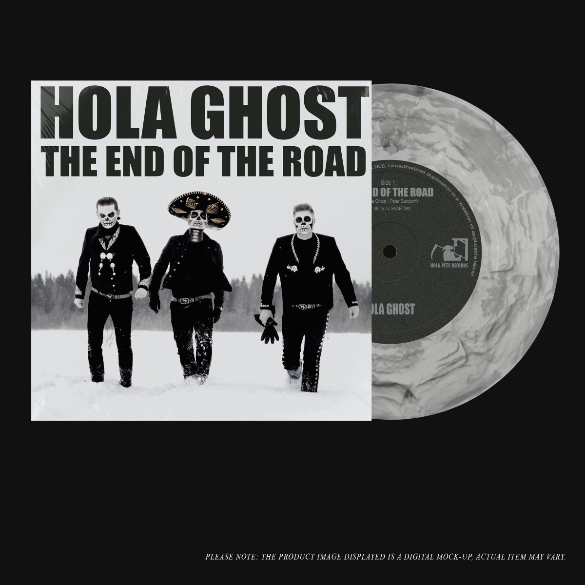 The End Of The Road - 2026 European Svart label clear black smoke 2 ...